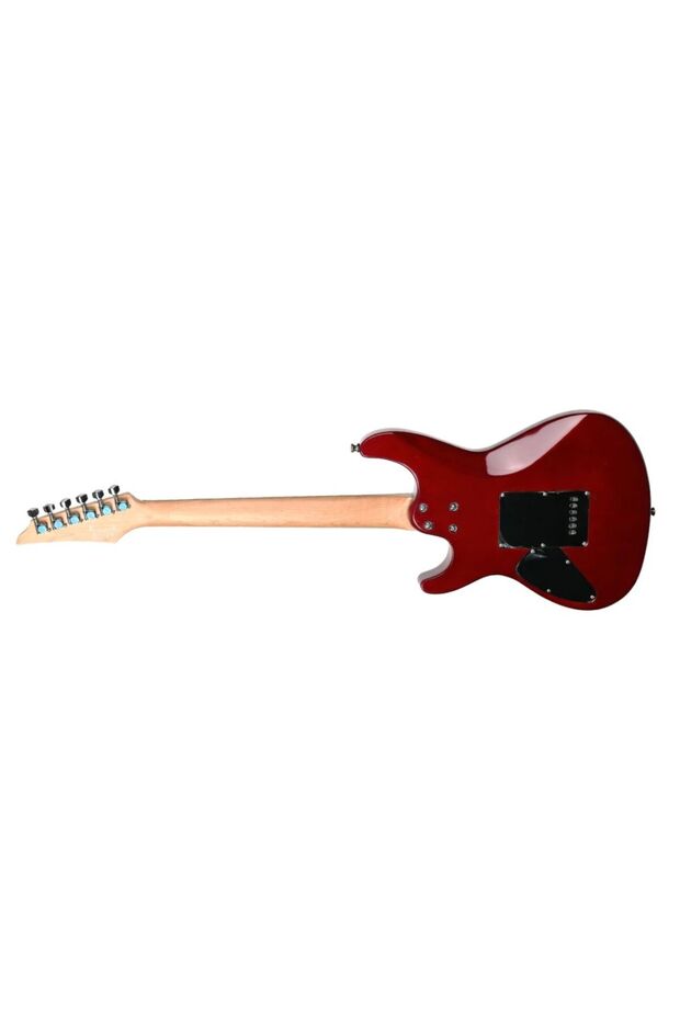 guson Modern Superstrat HSH FR Tremolo Elektro Gitar (Flame Top ...