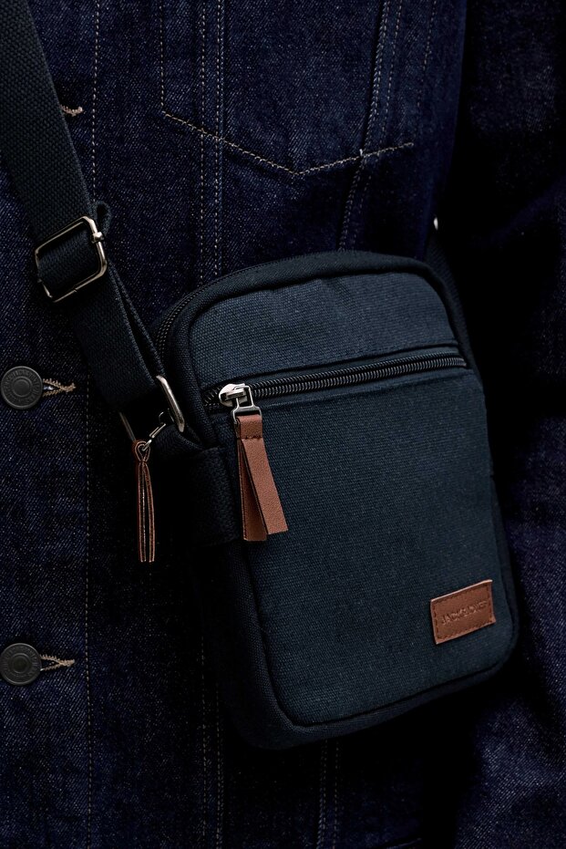 Jack & Jones Dark Navy Erkek JACPASCAL SLINGBAG SN Model Kodu ...