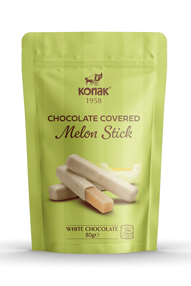 KONAK Beyaz Çikolata Kaplı Kavun Çubuğu 80 GR - Fiyatı, Yorumları