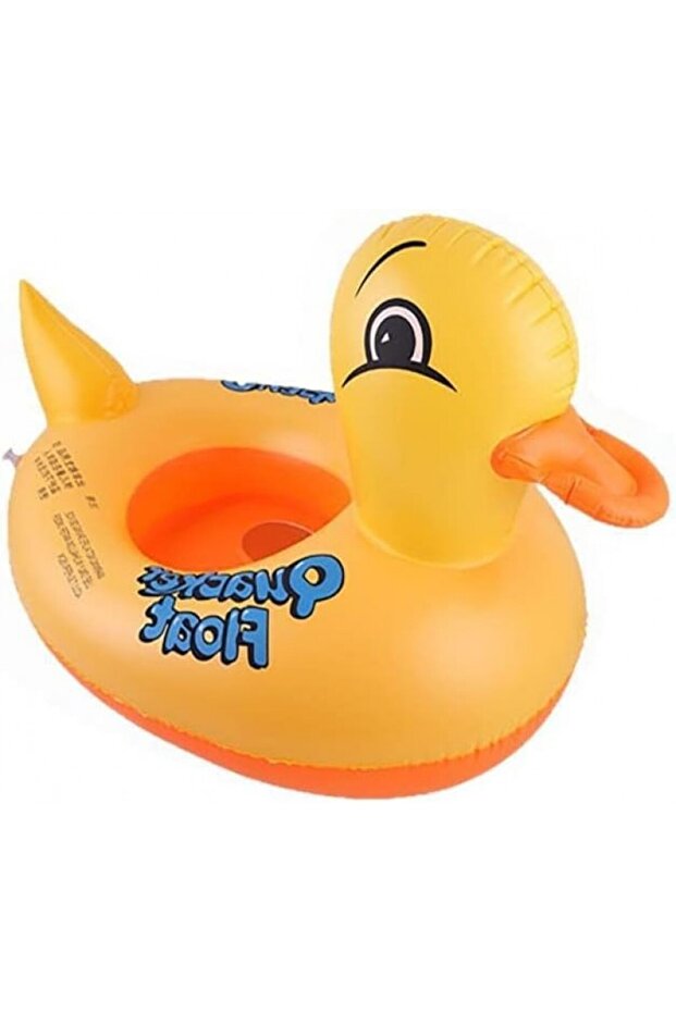 BBYTOYS 75 cm Ördek Simit – Bacak Geçirmeli Bebek & Çocuk Deniz Simidi ...