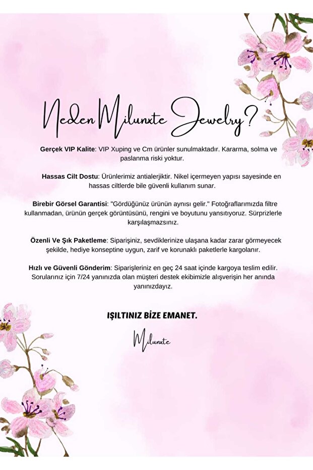 MİLUNXTE Xuping Kolye 14K Altın Kaplama Çelik I Harfli Kolye Zirkon ...