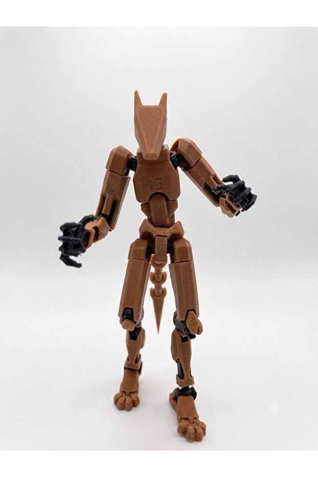 MD Design Wolf Dummy 13 Hareketli Eklemli Aksiyon Figürü 15 cm 3D Baskı ...