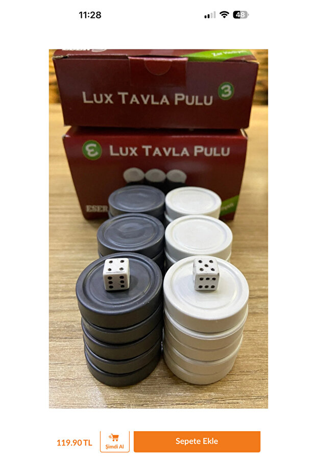 BATTON Eser 3 no tavla pulu ( 18.8 cm ) zar hediyeli - Fiyatı, Yorumları