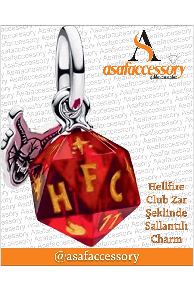 asaf Hellfire club zar /stranger things /asafaccessory - Fiyatı, Yorumları