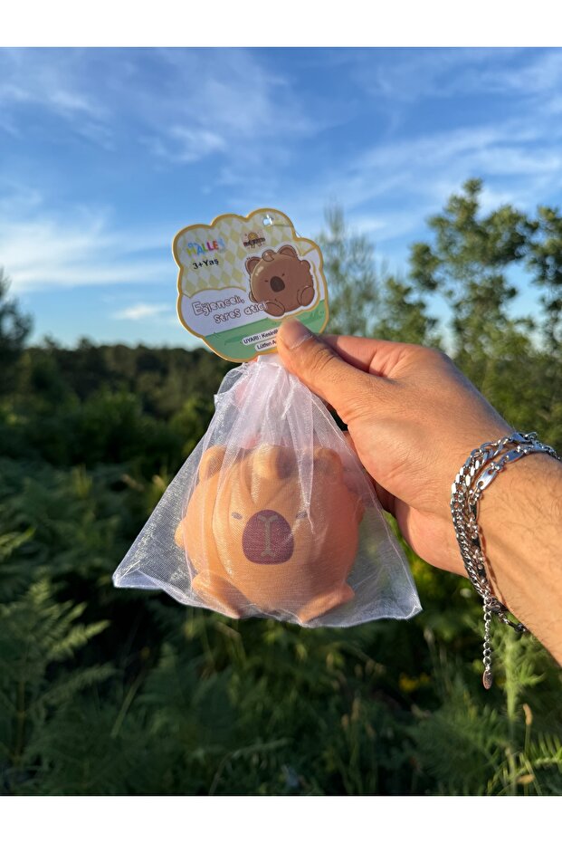 Halley Oyuncak KAPİBARA 2 Squishy | Sukuşi | Stres Oyuncağı (FİLELİ ...
