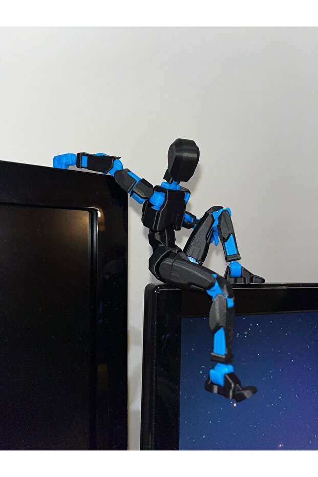 PLUS LIGHT Oynar Eklemli Hareketli Robot Oyuncak Lego Şeklinde ...