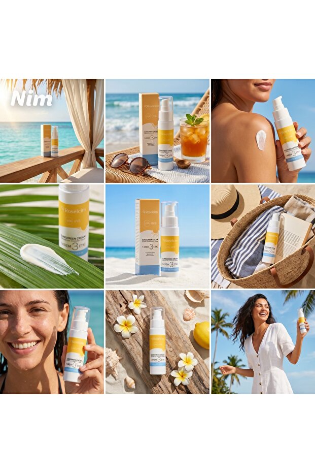 Roselcim UVA/UVB Spf -50 Leke Karşıtı 3 etkili Güneş kremi - Fiyatı ...