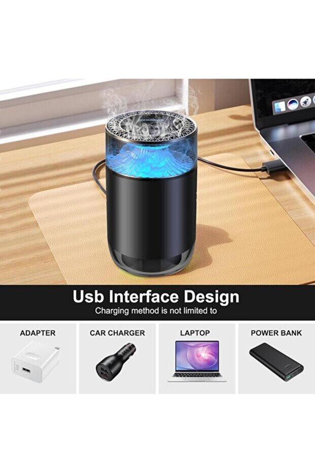 mobixa LED Bulut Sis Araba Oda Spreyi Doğal Koku Araba Difuzor Akilli ...