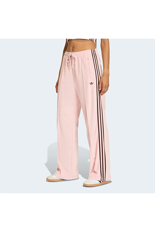 adidas Terry Towel Firebird Kadın Pembe Eşofman Altı - Fiyatı, Yorumları