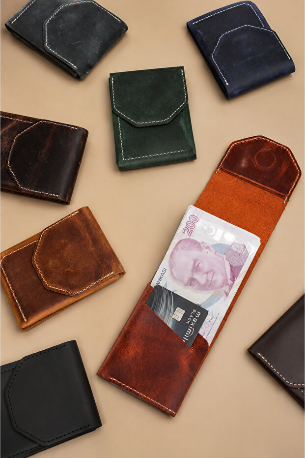 Wibego Will Good Be 100% Genuine Crazy Leather Money Portfolio ...
