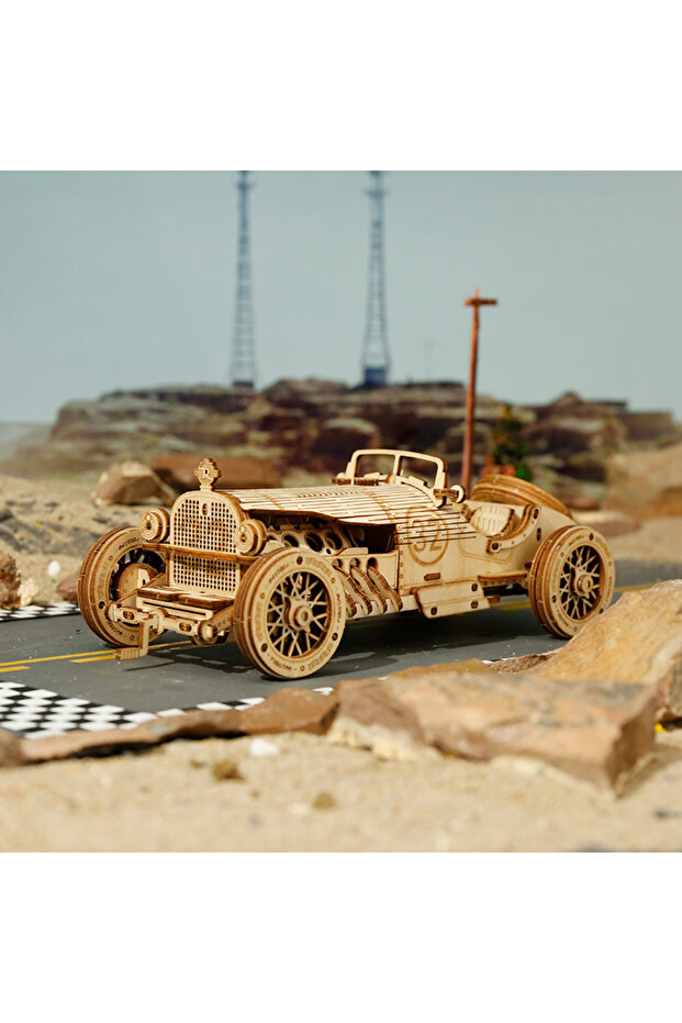 ROKR MC401 Formula1 Arabası (V8 Grand Prix Car) DIY Minyatür Maket ...