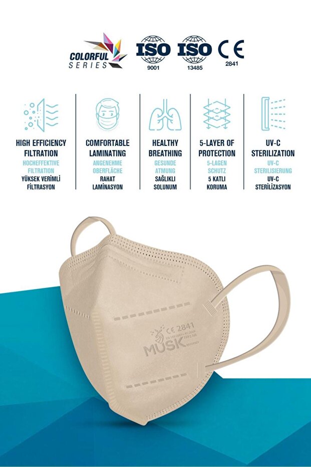 Musk Maske Krem Renk 10 Adet - Fiyatı, Yorumları