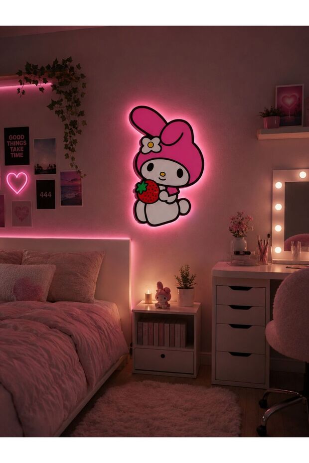 Design 4N Çocuk Odası Melody LED Işıklı Duvar Süsü - Fiyatı, Yorumları