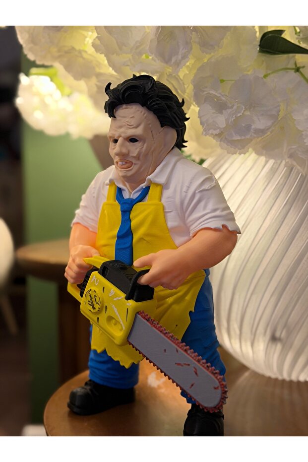 printlabtr Leatherface Figürü – 30 CM Koleksiyonluk Korku Karakteri ...