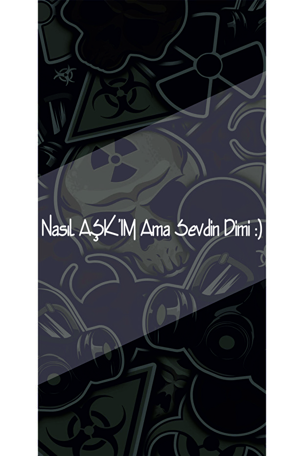 sticker Nasıl Aşkım Ama Sevdin Dimi Yazı 25x3Cm Jdm Araba-motor-laptop ...