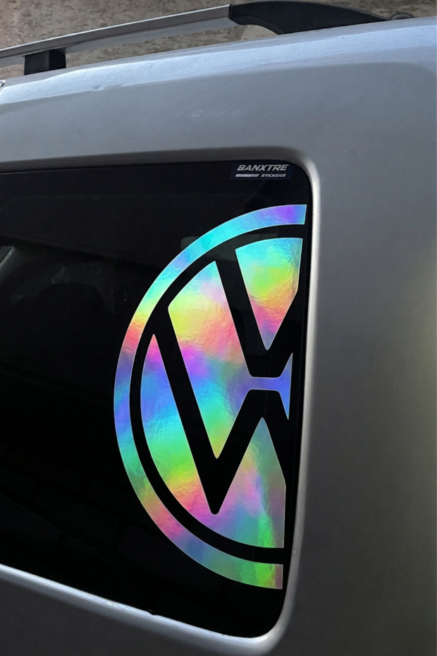 Banxtre Volkswagen Caddy-Transporter Grubu için Cam Üstü VW Logo ...