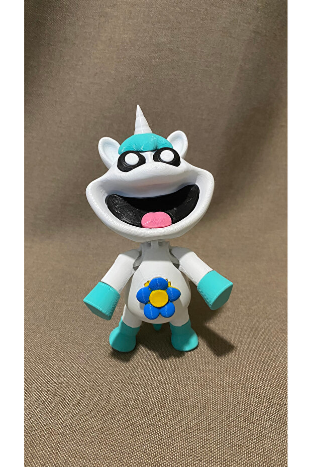 3D Ekspres Poppy Playtime Crafty Corn 3D Figür Hareketli Eklemli ...