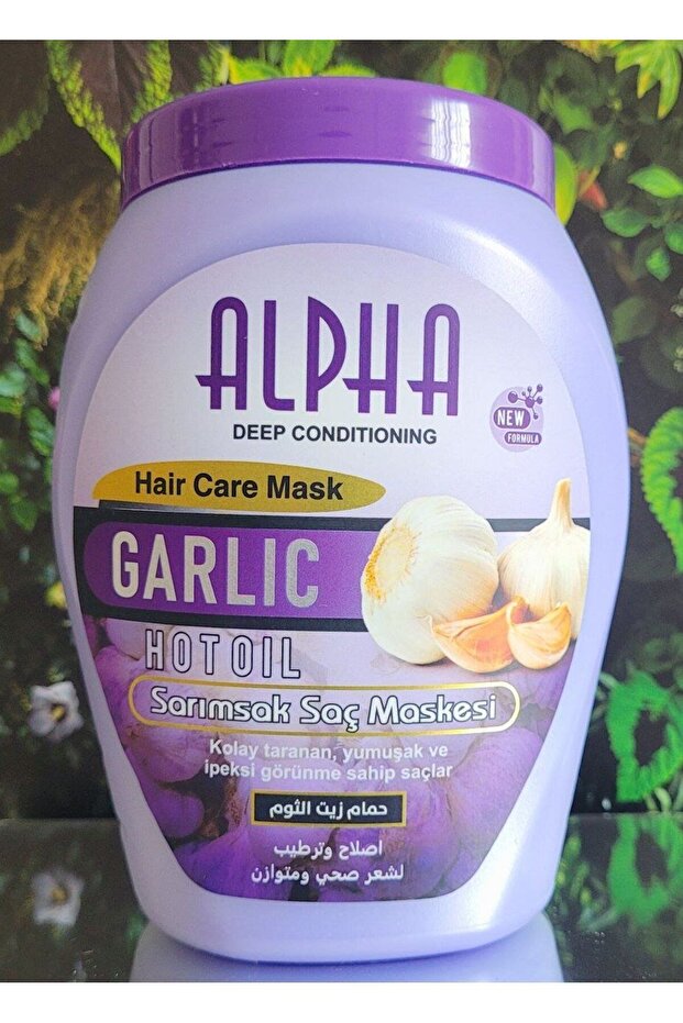 alpha kozmetik Alpha Hot Oil Cream 1000 ml Sarımsak Saç Maskesi ...