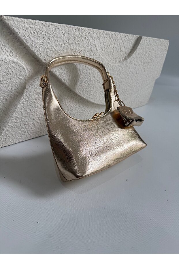 Mia Collection İsabella Model El Ve Kadın Omuz Çantası Gold - Fiyatı ...