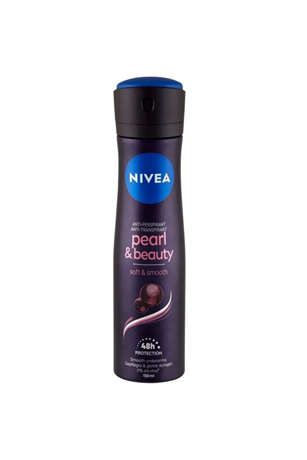 Vader Antiperspirant Deodorant, Nivea, 150 ml Pearl Beauty Quick Dry ...