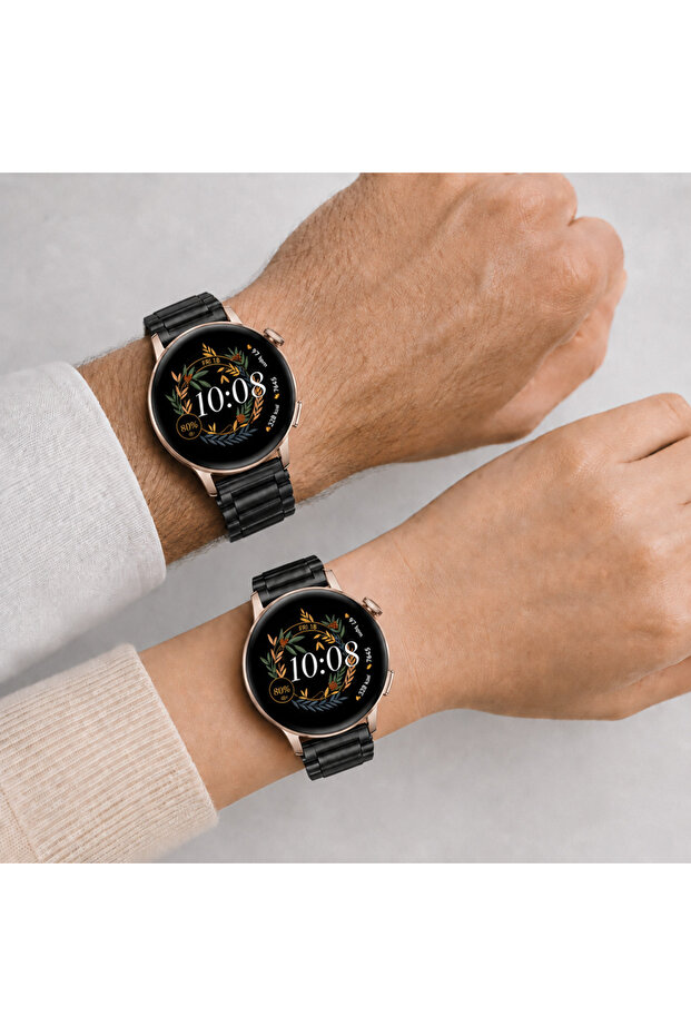 Sneezy Huawei Watch GT3 42mm Ve GT2 42mm İle Uyumlu Katlanır Klipsli ...