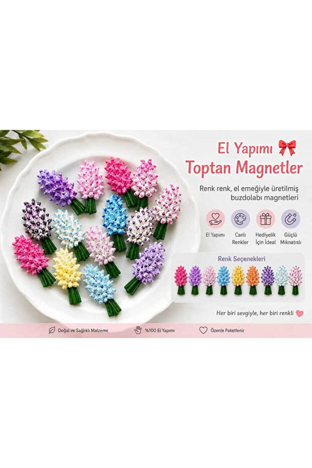 Gizem Design Products Magnet Buzdolabı Süsü Hediyelik (50 Adet ...