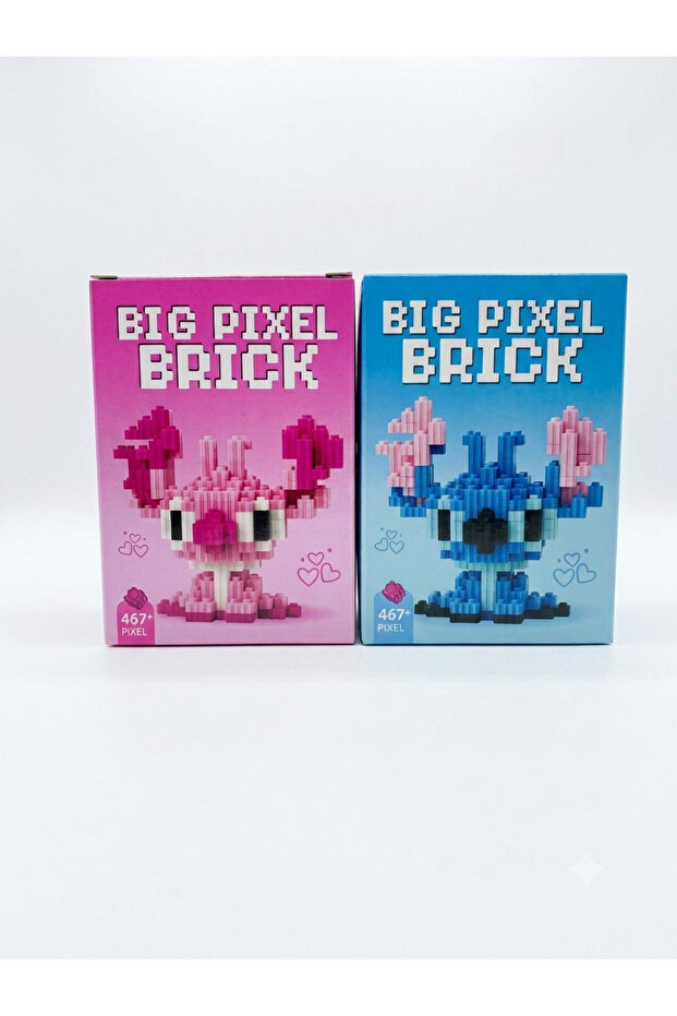 DYA TİCARET Stich ve angel 2 li micro blok yapı seti (Lego) - Fiyatı ...