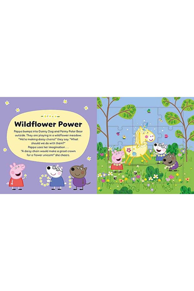 ladybird Peppa Pig Peppa’s Unicorn Fun Jigsaw Puzzle Book - Fiyatı ...