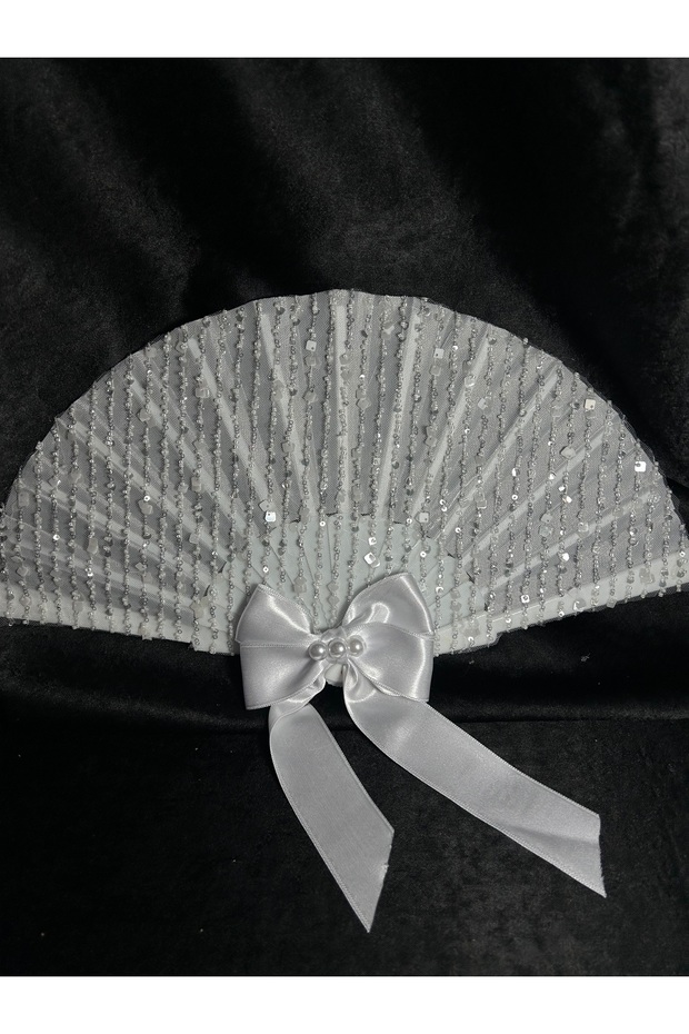 Bridal Luxe Pullu fiyonklu gelin yelpazesi - Fiyatı, Yorumları