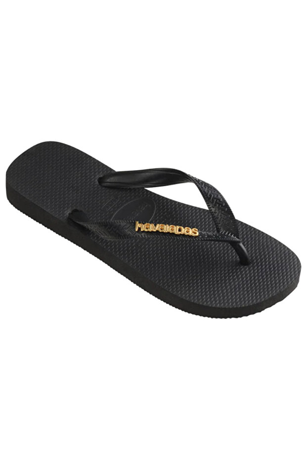 Havaianas Top Siyah Metal Logolu Kadın Terlik - Fiyatı, Yorumları
