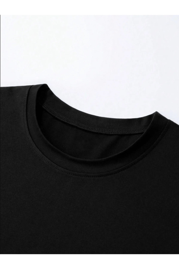 Anetos Bts Arirang Tasarım Sırt Baskılı Pamuk Siyah Oversize T-shirt ...