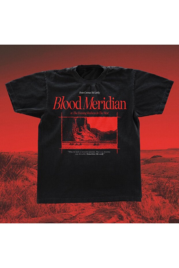 Grafftee Clothing Blood Meridian Baskılı Unisex Oversize T-Shirt ...