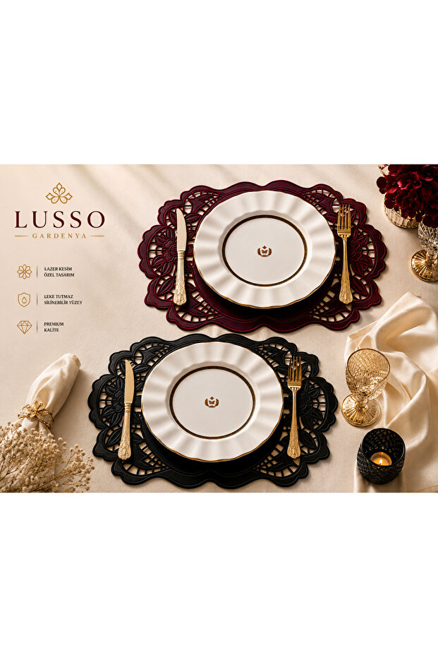 Lusso Gardenya Deri Amerikan Servis/ Supla - Fiyatı, Yorumları