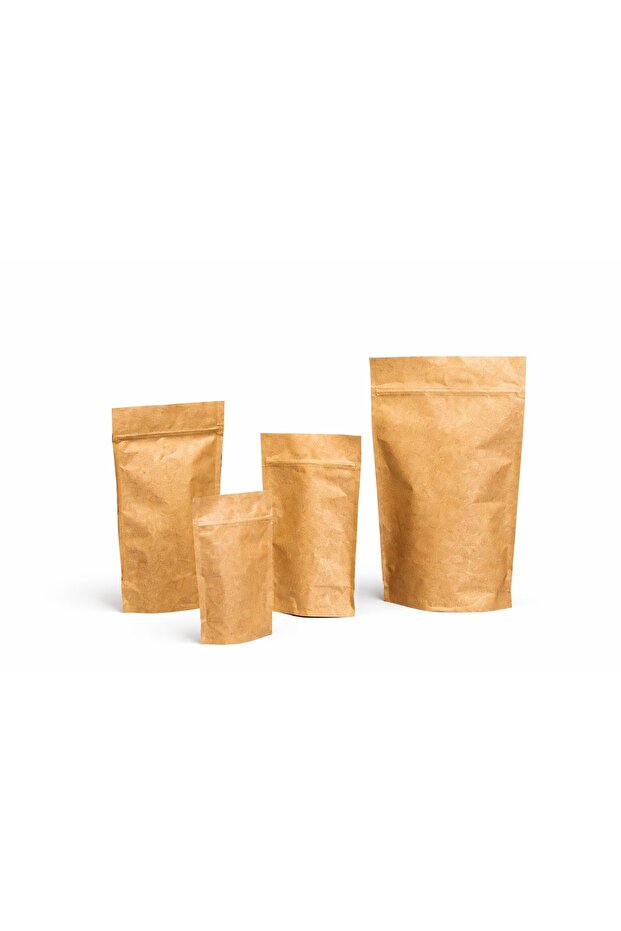 DOYPACK Kraft alüminyum (20×30cm 1000 gr'lık) (100ADET) - Fiyatı, Yorumları