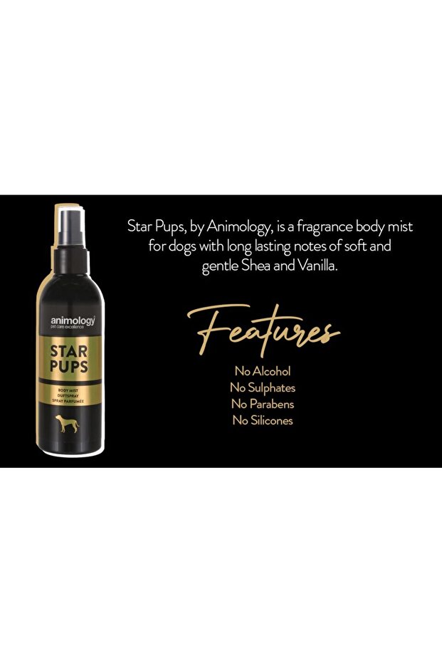 Animology Star Pups Fragrance Mist Yavru Köpek Parfümü 150 ML - ASP150 ...