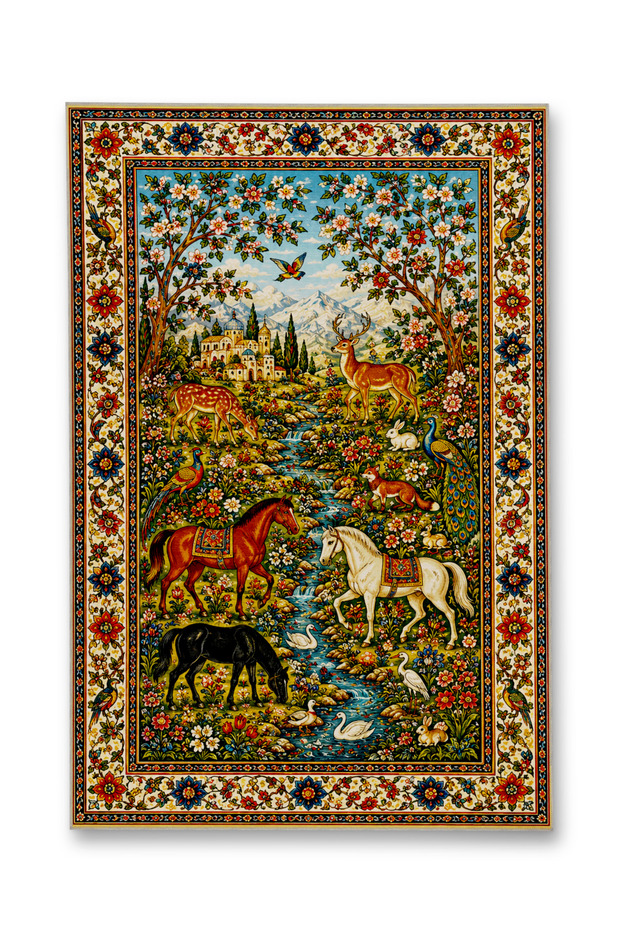 Rugs Modern Halı SDT Tavus Kuşu Tema Desenli Modern Dokuma Taban ...