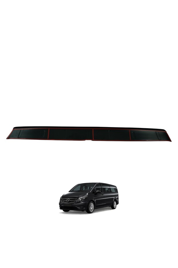 Nam Tuning Garage Mercedes Vito W447 Arka Tampon Eşiği Tampon Üstü ...
