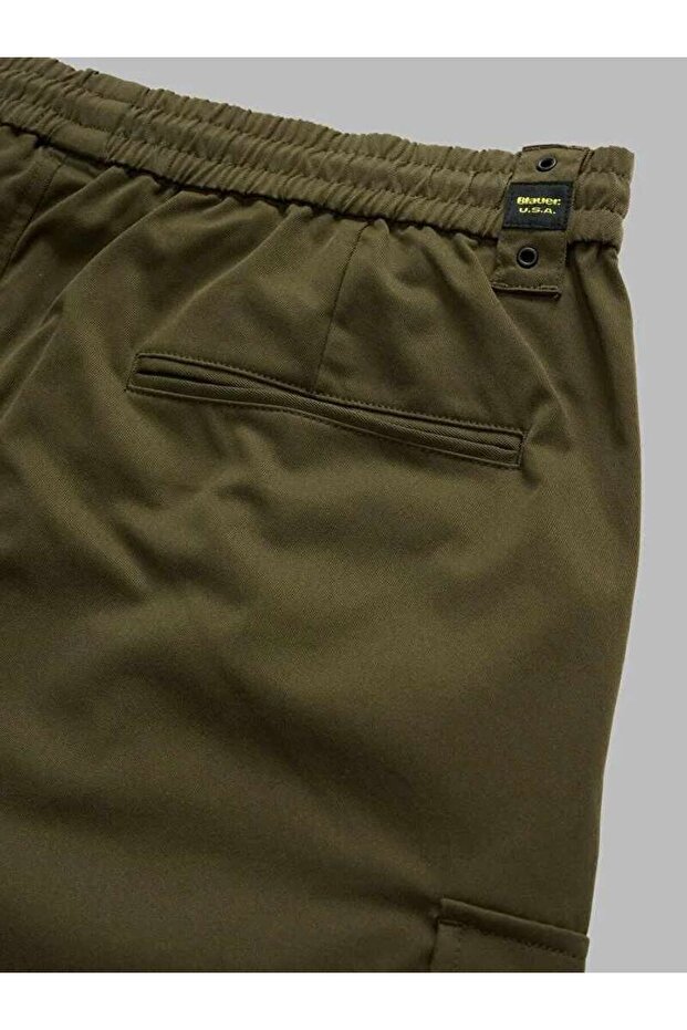 BLAUER Haki Erkek Standart Fit Kargo Pantolon 25WBLUP04221-999 CAZENOVE ...