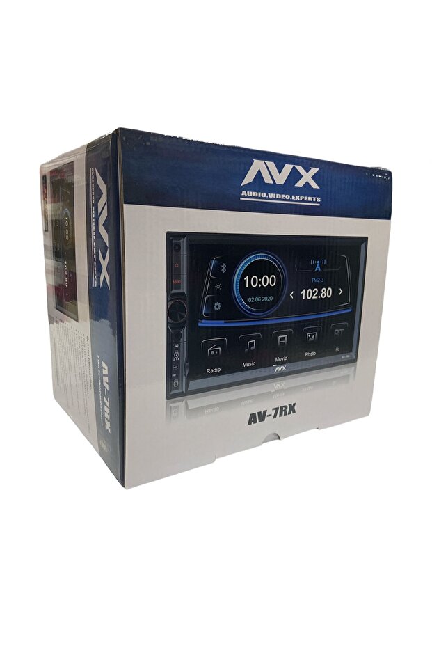 AVX Av-7kx 7 Inch Dauble Tape Car Stereo Dual USB Bluetooth SD Aux HD ...