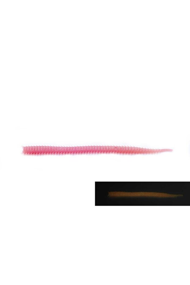 Fujin Mad Worm 9cm LRF Silikonu - WHİTE GLOW - Fiyatı, Yorumları