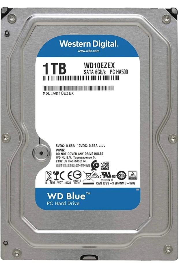 Net Kurumsal Wd Blue Wd10ezex 1 Tb 3.5 7200 Rpm 64 Mb Sata-3 Pc Diski ...