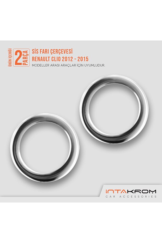 İntachrom Renault Clio 4 Sport Tourer Krom Sis Çerçevesi - 2012-2015 ...