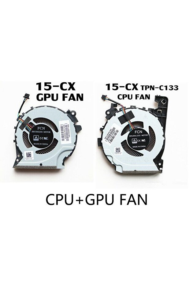 Alfamaks Bilgisayar Hp Gaming 15-Cx Tpn-C133 Cpu+Gpu Compatible Fan New ...