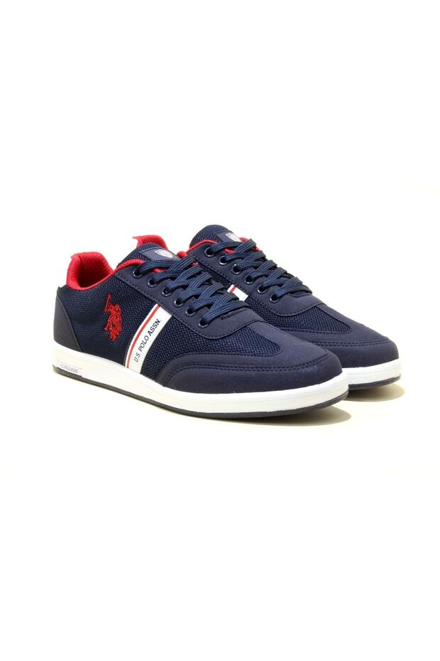 U.S. Polo Assn. Kares Sneakers Shoes - Navy Blue - 45- Trendyol