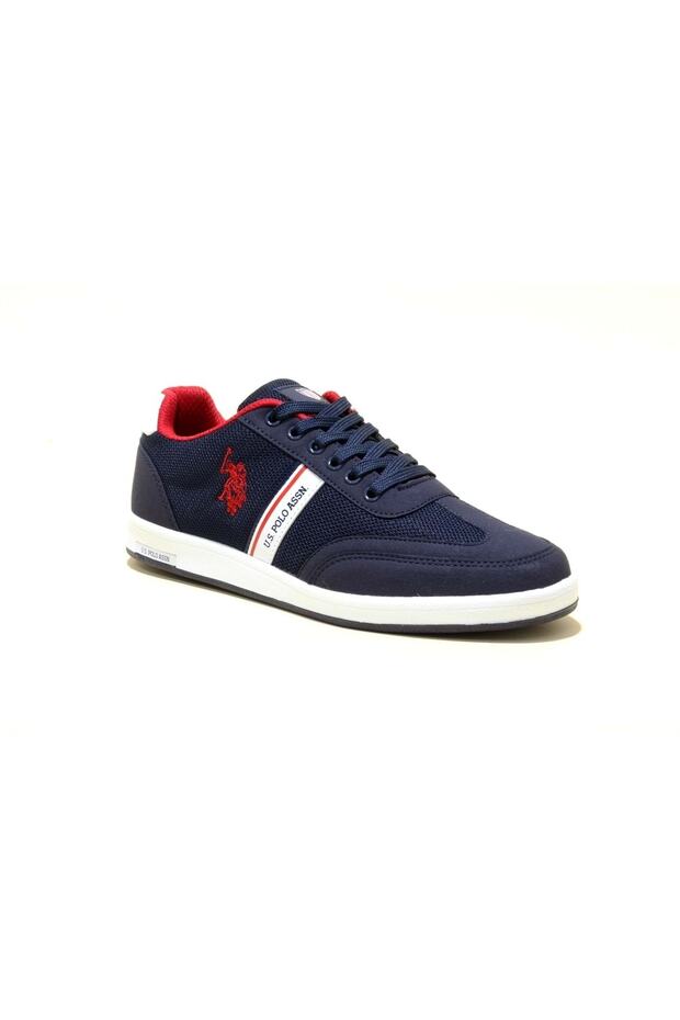 U.S. Polo Assn. Kares Sneakers Shoes - Navy Blue - 45- Trendyol