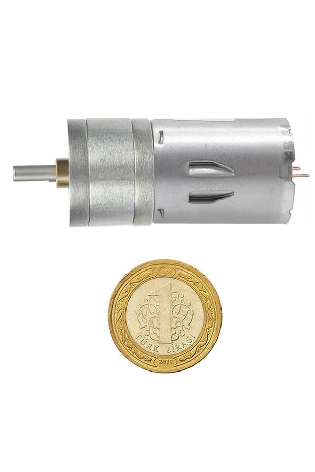 Genel Markalar 24v 620rpm Jga25-370 Redüktörlü Dc Motor Metal Dişli ...