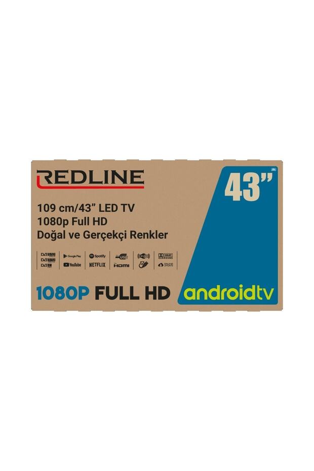 Redline 109 Cm 43 Android Tv 1080 P Full Hd - Fiyatı, Yorumları