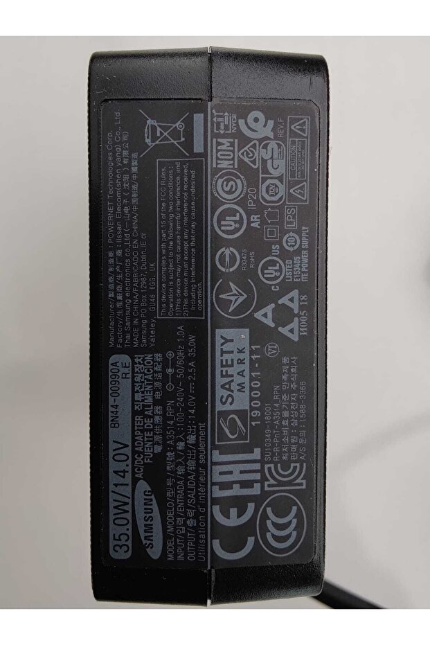 Samsung Monitör Adaptörü 14 Volt 35wat 2.5a 14.0v Bn44-00990a - Fiyatı ...