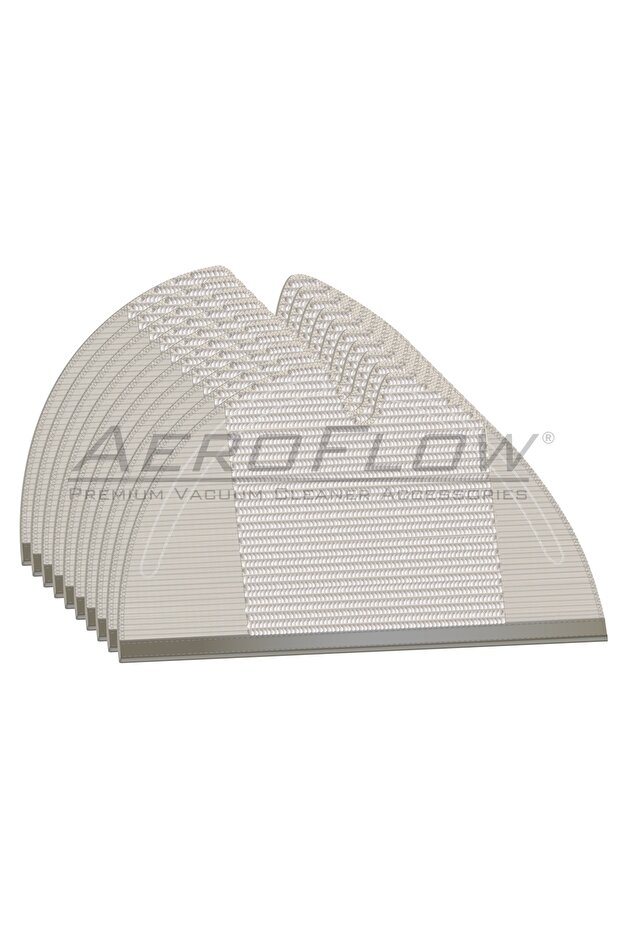 AeroFlow Xiaomi Roborock S50 S55 - 10 bucăți cârpă albă din fibre ...