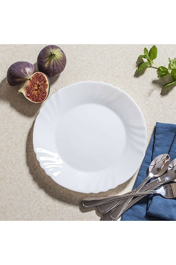Luminarc Arcopal Cadix Beyaz 18 Parça 6 Kişilik Yemek Takımı.çeyiz Seti ...